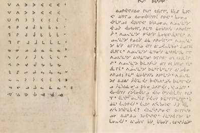 The syllabic script of Inuktitut, the language of the Inuit of the ...